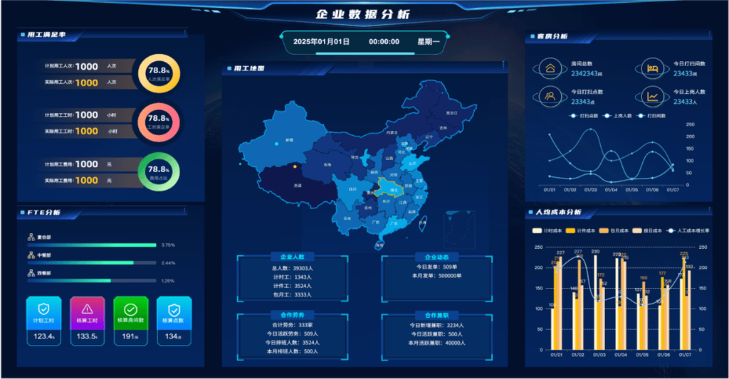 智慧人力平台图标