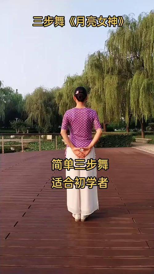 超薄紧身裤广场舞背面分解动作截图
