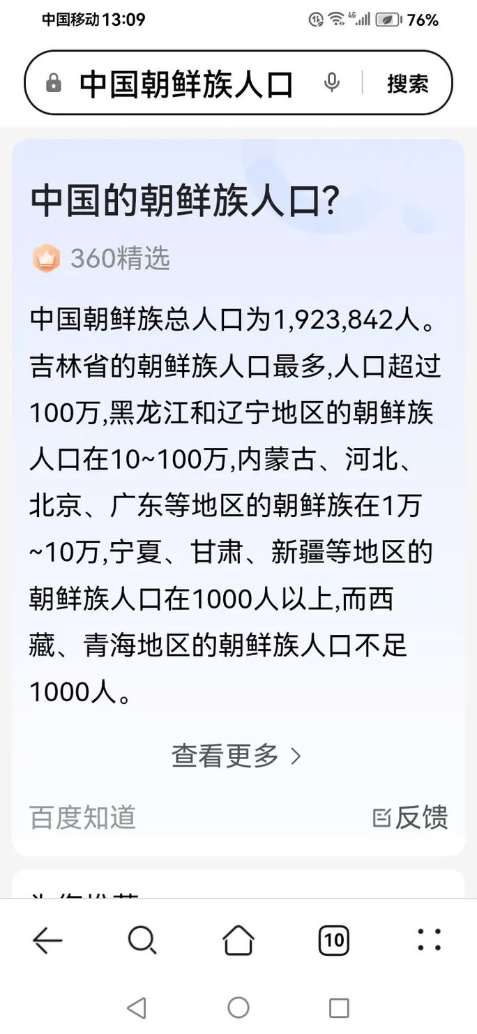 朝鲜族有多少人口图标