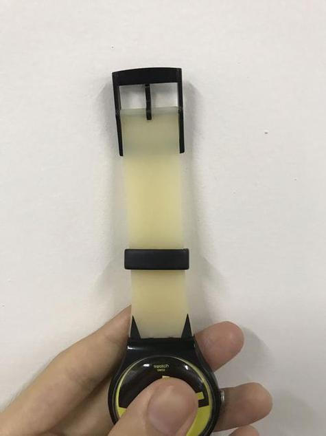 卡西欧白表带变黄了怎么清洗图标