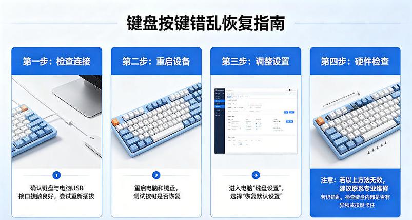 电脑键盘错乱怎么恢复图标
