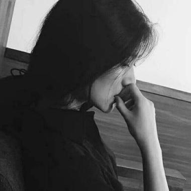 侧脸头像女生高冷图图标