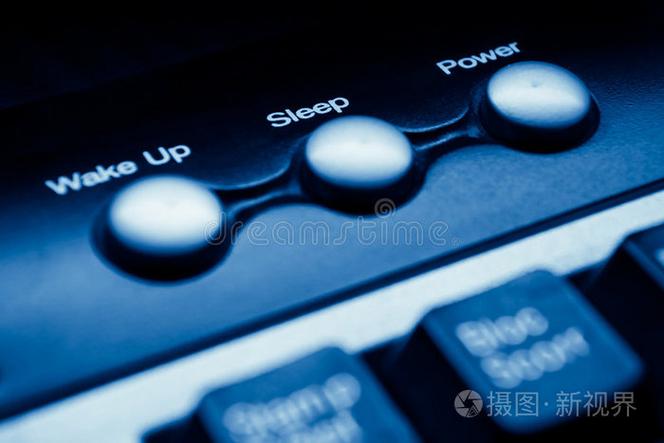 睡眠按钮和电源按钮图标