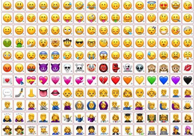 emoji表情大全复制粘贴图标