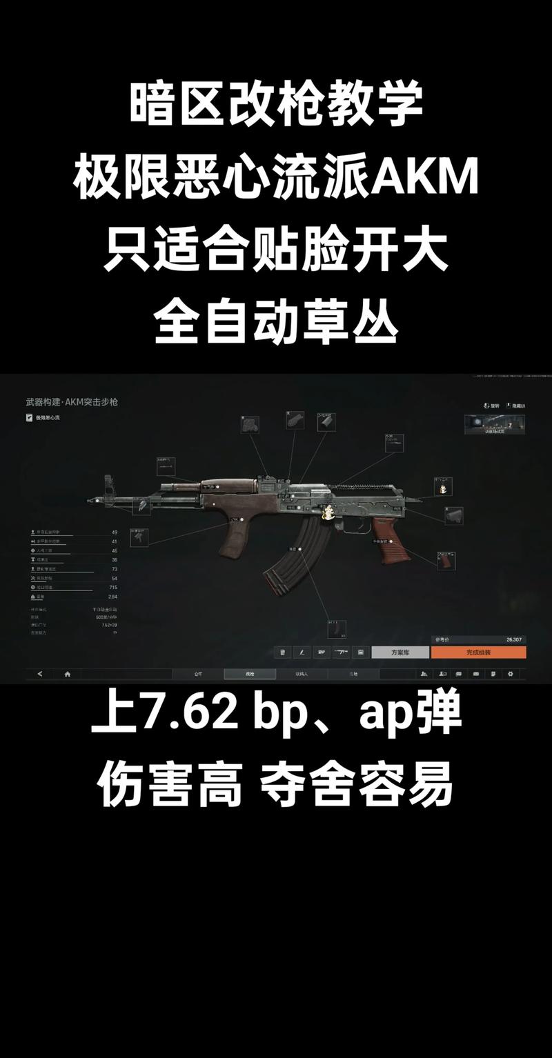 暗区突围改装akm图标