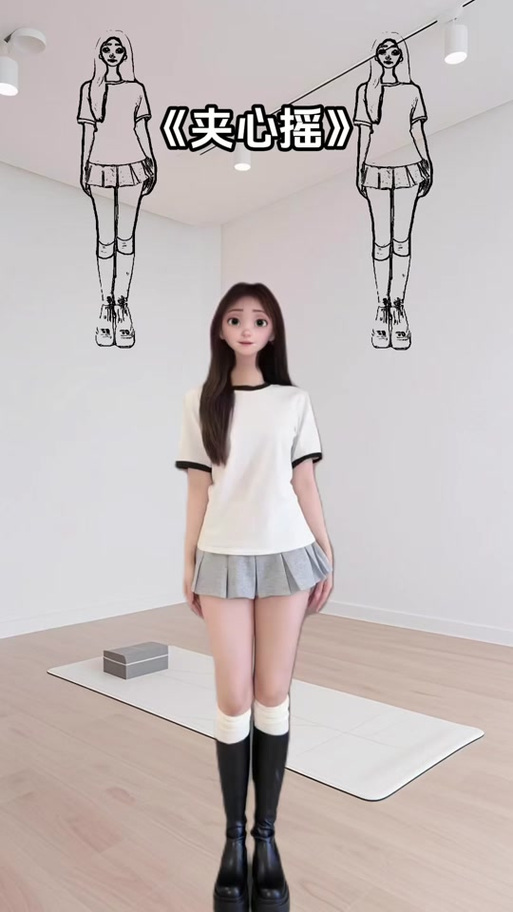 抖音最近很火的手转一圈的