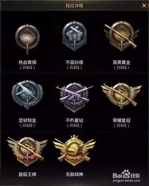吃鸡怎么看自己的段位截图