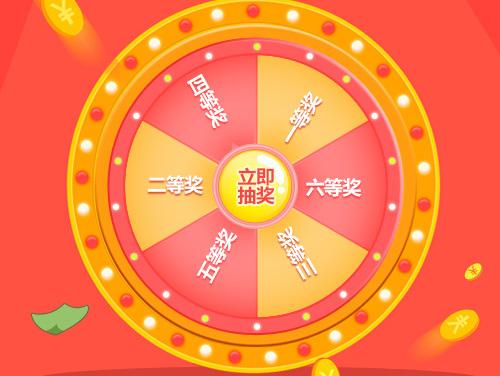 抽奖转盘截图