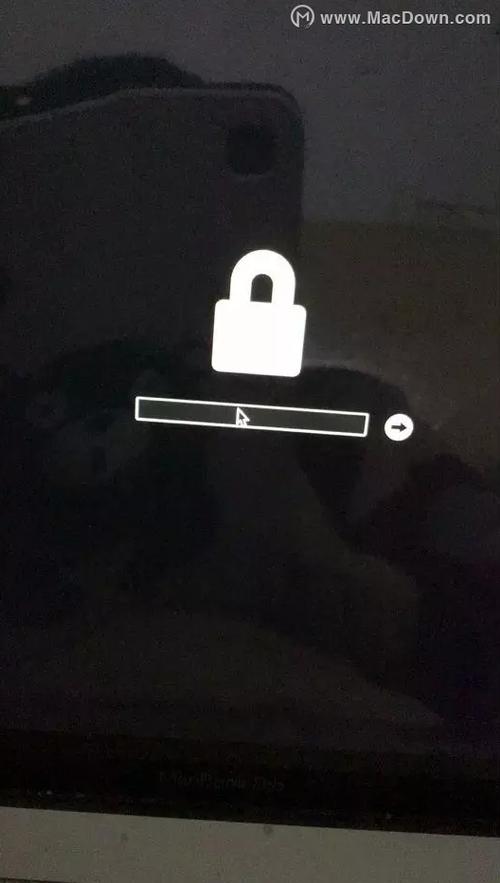 苹果电脑开机不显示密码输入框