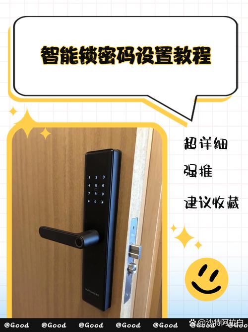 智能门锁的管理密码功能图标