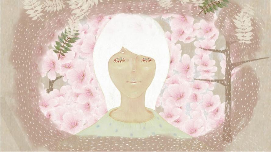 森林里的樱花象