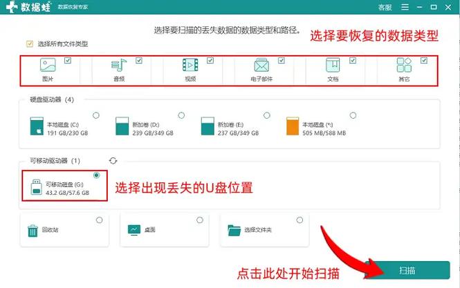 u盘文件恢复软件免费图标