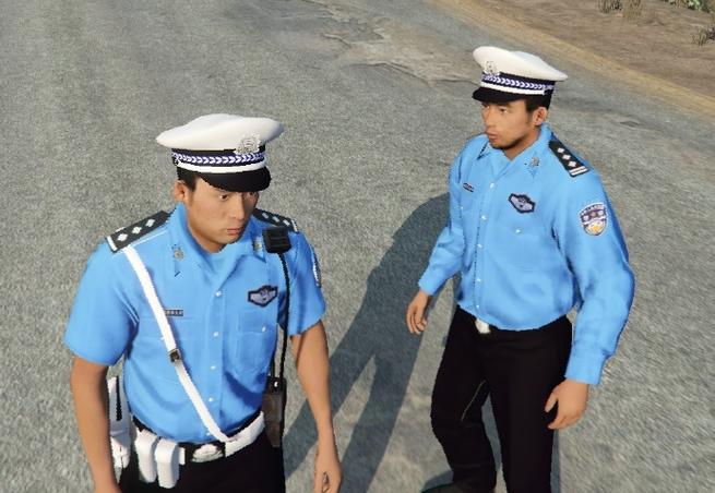圣安地列斯中国警察模组图标