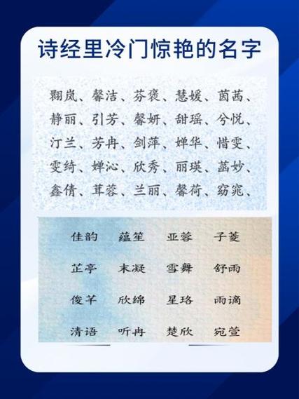 冷门又高级的水系名字图标