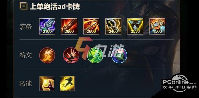 卡牌怎么出装比较好