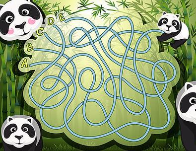 有熊猫和竹子的消消乐游戏图标