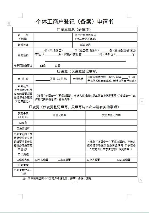 个体户变更经营地址图标