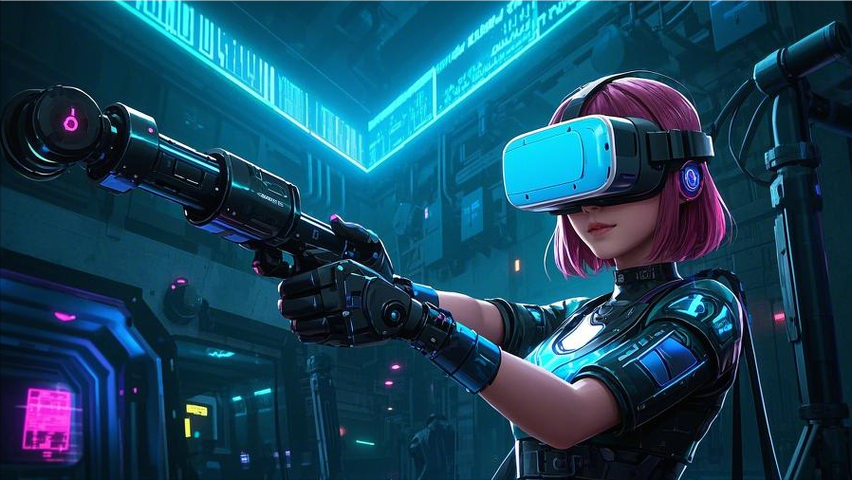 VR虚拟现实游戏图标