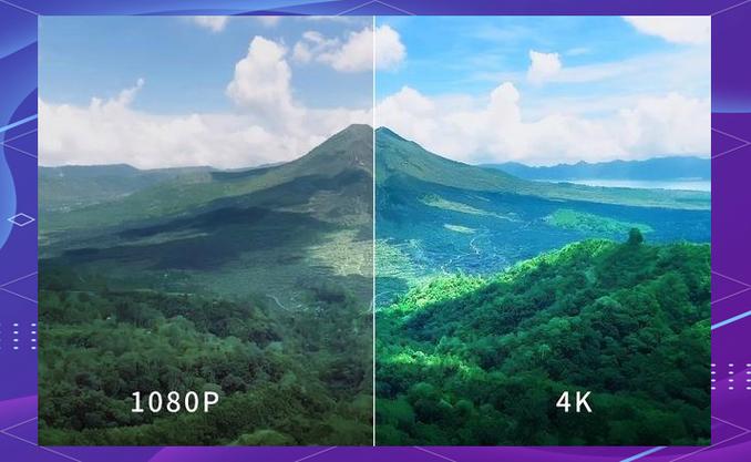 4k和1080p的区别图标