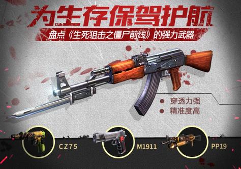生死狙击之僵尸前线全部解锁武器图标
