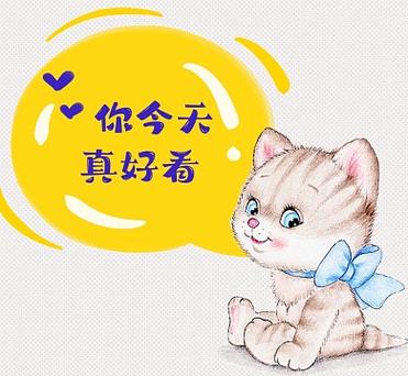 你今天很漂亮什么意思图标