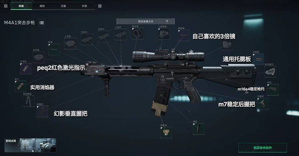 暗区突围满改M4A1图片图标