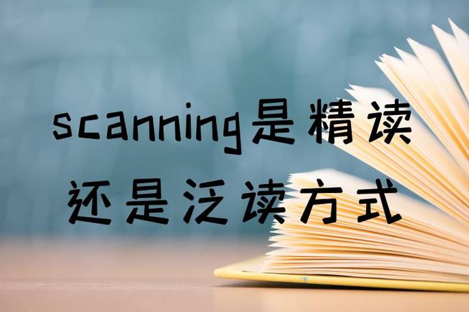 scanning是精读还是泛读图标
