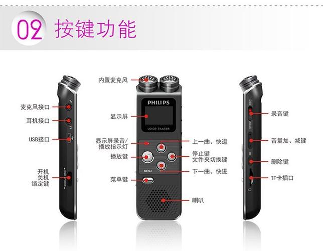 飞利浦录音笔使用教程图标