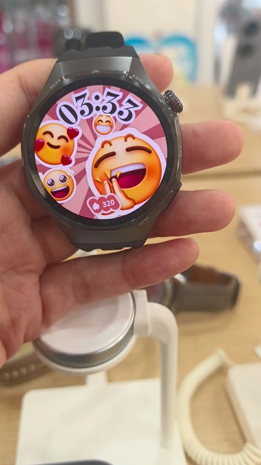 华为手表能自定义表盘吗