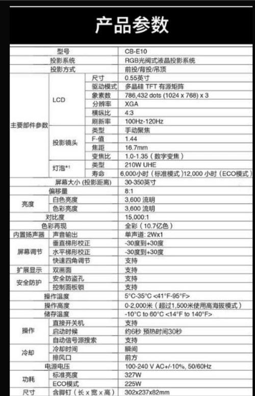 爱普生投影仪型号命名什么意思