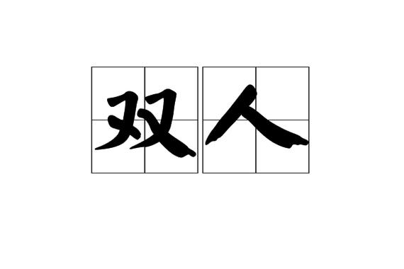 双人是什么意思图标