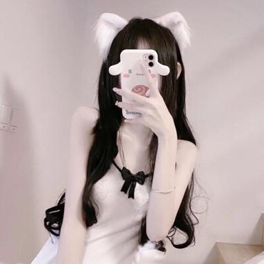 女生挡脸照片图标
