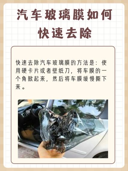快速去除窗玻璃贴膜图标