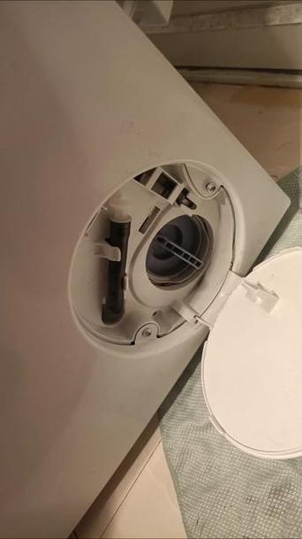 洗衣机排污口拧不开图标