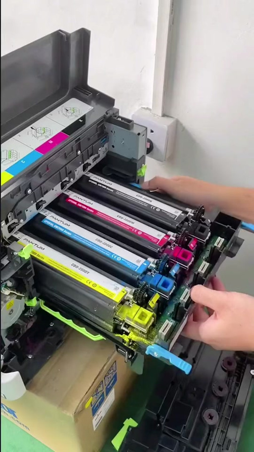奔图硒鼓怎么换芯片截图