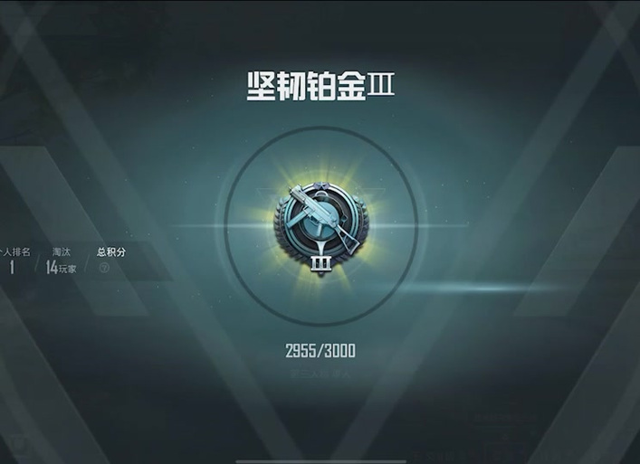和平精英坚韧铂金5段位图截图