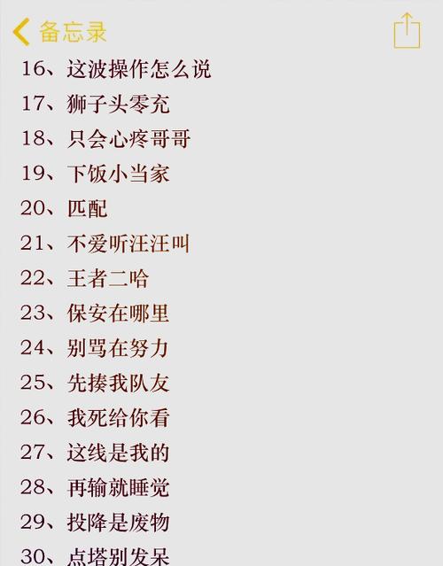 王者荣耀有趣沙雕的ID图标
