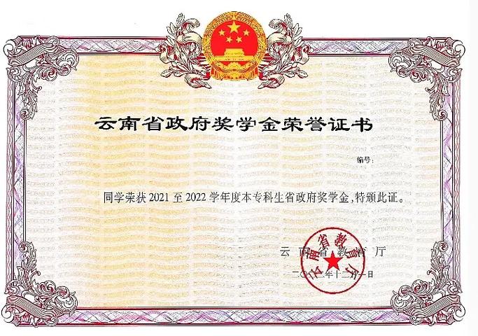 国家励志奖学金电子版