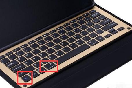 ipad蓝牙键盘切换中英文图标