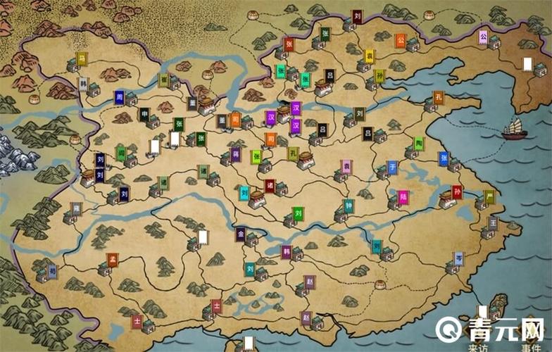 三国霸业地图怎么打开