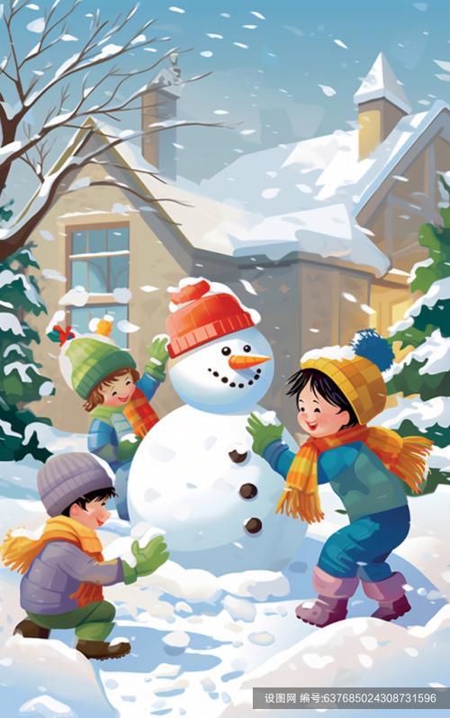 雪人人物关系图标