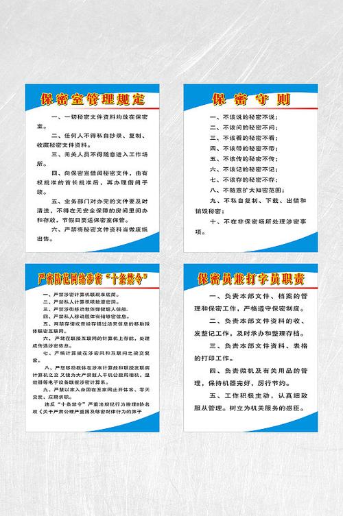 计算机信息系统保密管理制度图标