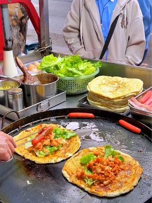 抖音网红小吃路边摊图标