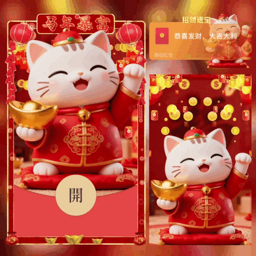 生财猫红包版合成图标