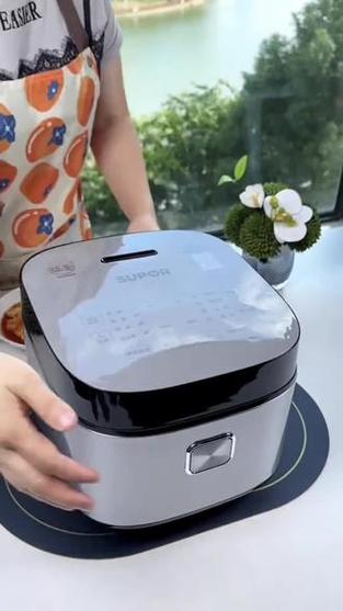 球釜电饭煲煮粥步骤图标