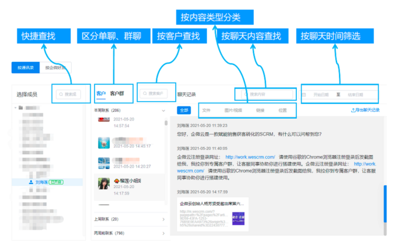 公司可以看到员工微信聊天记录吗图标