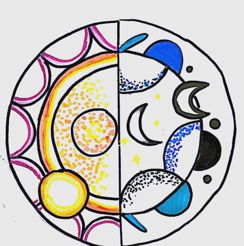 圆画作品图片大全图标