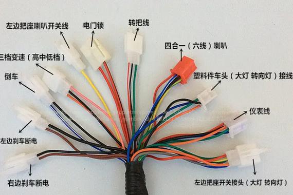 简易电动车仪表线接法截图