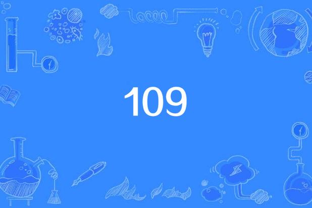 109数字代表什么意思图标