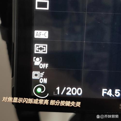 索尼相机按键全部失灵截图